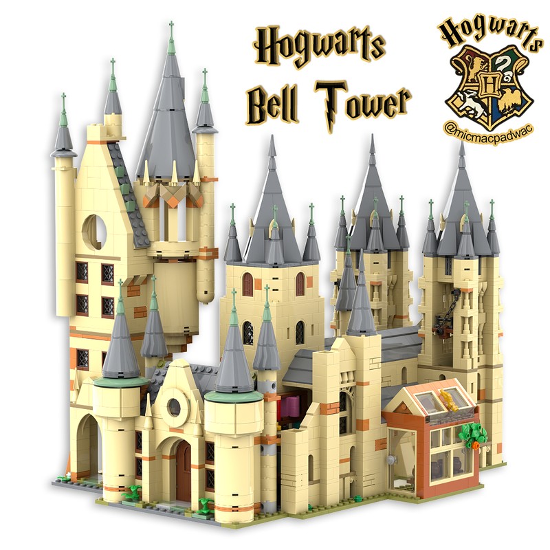 LEGO MOC Bell Tower by micmacpadwac | Rebrickable - Build with LEGO