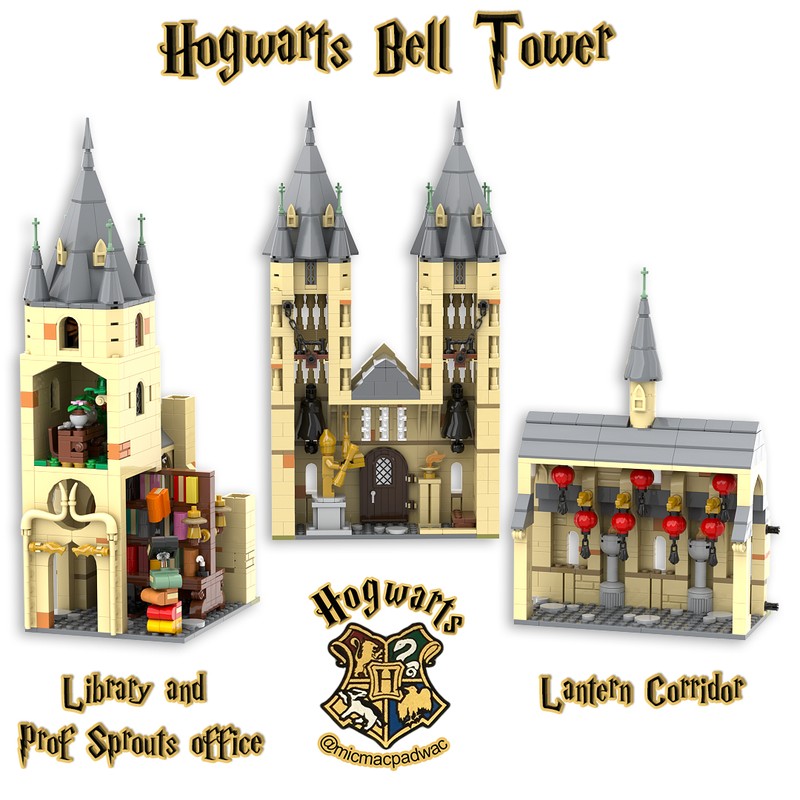 LEGO MOC Bell Tower by micmacpadwac | Rebrickable - Build with LEGO