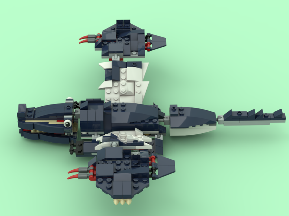LEGO MOC 31088 2 to 1 Crocodile Dragon by LegoDesigner | Rebrickable ...