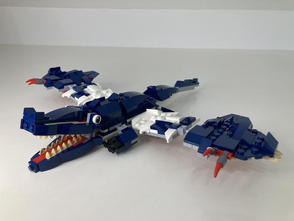 Lego Moc 31088 2 To 1 Crocodile Dragon By Legodesigner Rebrickable