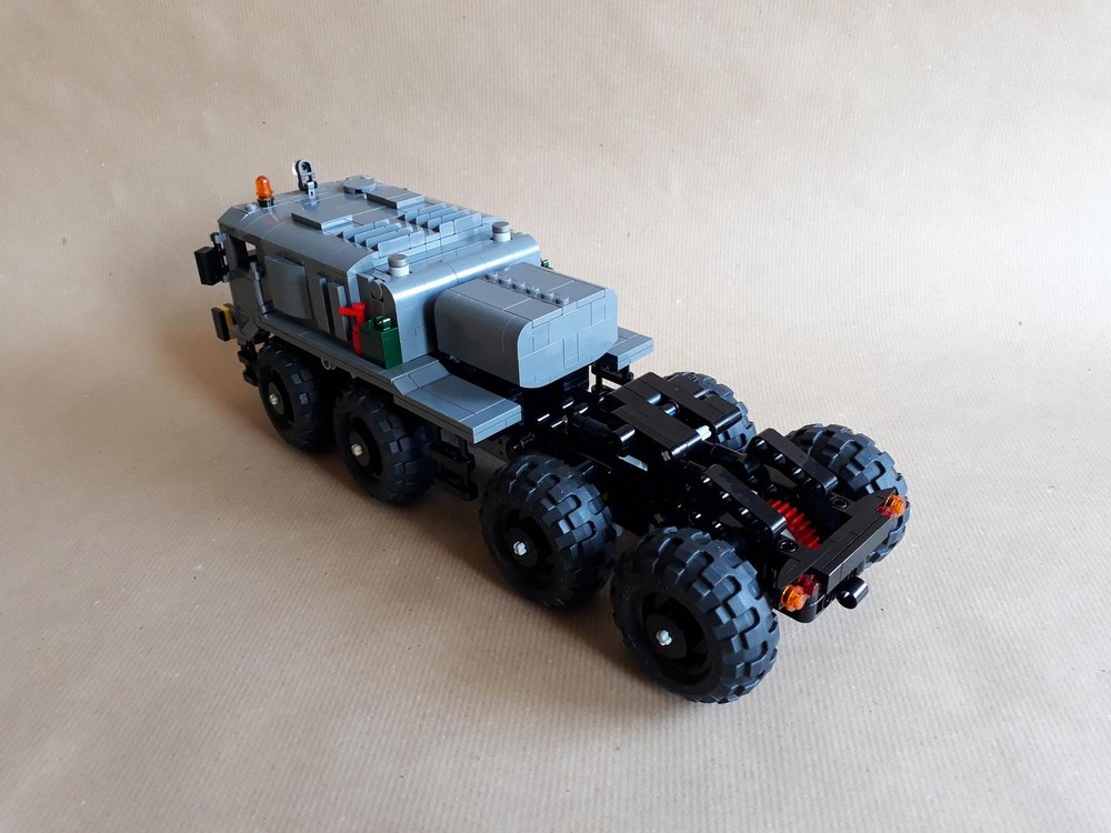LEGO MOC MAZ 537 RC BuWizz by rdkhrnk | Rebrickable - Build with LEGO