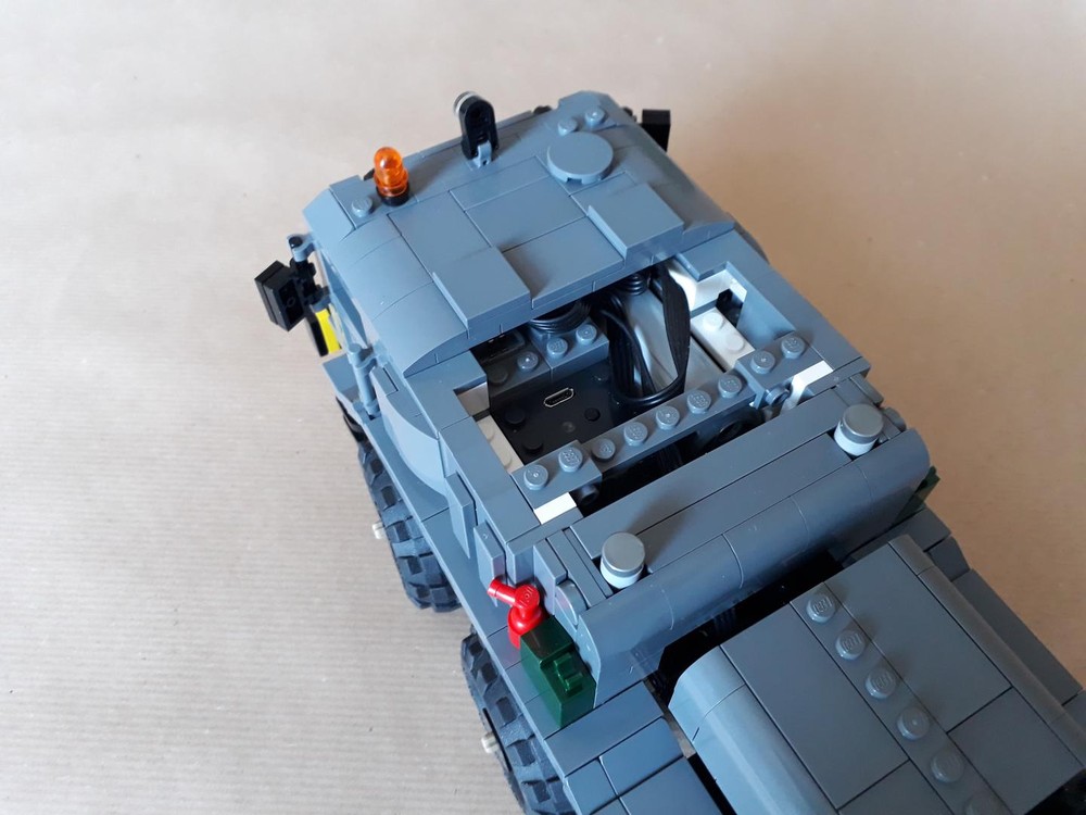 LEGO MOC MAZ 537 RC BuWizz by rdkhrnk | Rebrickable - Build with LEGO