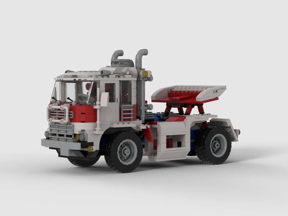 LEGO MOC 5563 Racing Truck (2023 Redesign) by rayb | Rebrickable ...