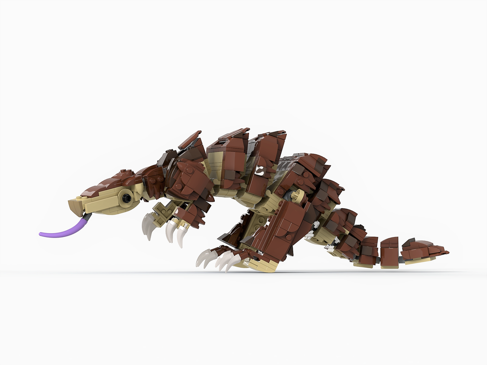 LEGO MOC Pogo the Pangolin by BertieBrick | Rebrickable - Build with LEGO