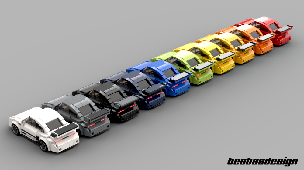 Lego Moc Porsche Slantnose Porsche Flachbau Tuned By Besbasdesign