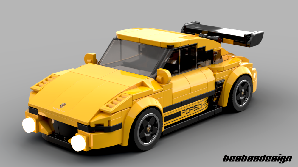 Lego Moc Porsche Slantnose Porsche Flachbau Tuned By Besbasdesign