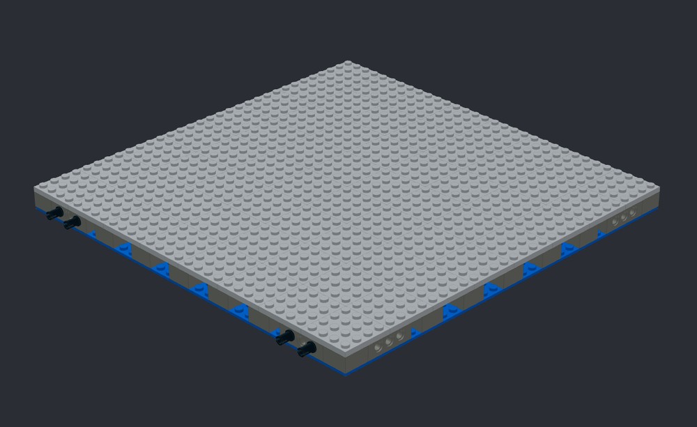LEGO MOC MILS Baseplate by Brick.Luca | Rebrickable - Build with LEGO