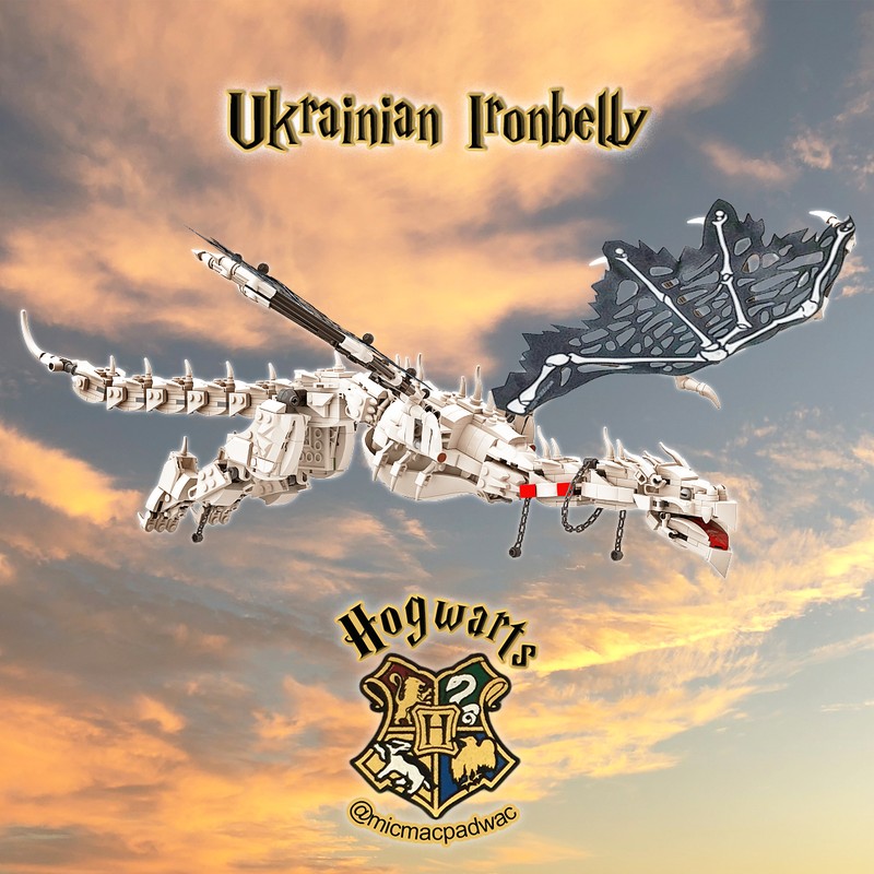 LEGO MOC Ukrainian Ironbelly (Dragon only) by micmacpadwac ...