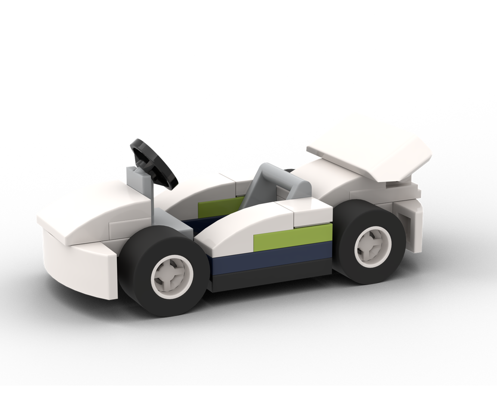 LEGO MOC Go kart by Andrej5252 | Rebrickable - Build with LEGO