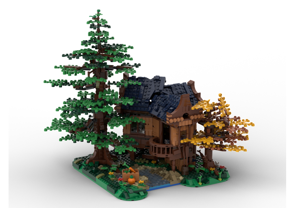 LEGO MOC Tree House Forest Bundle by Gr33tje13 | Rebrickable - Build ...