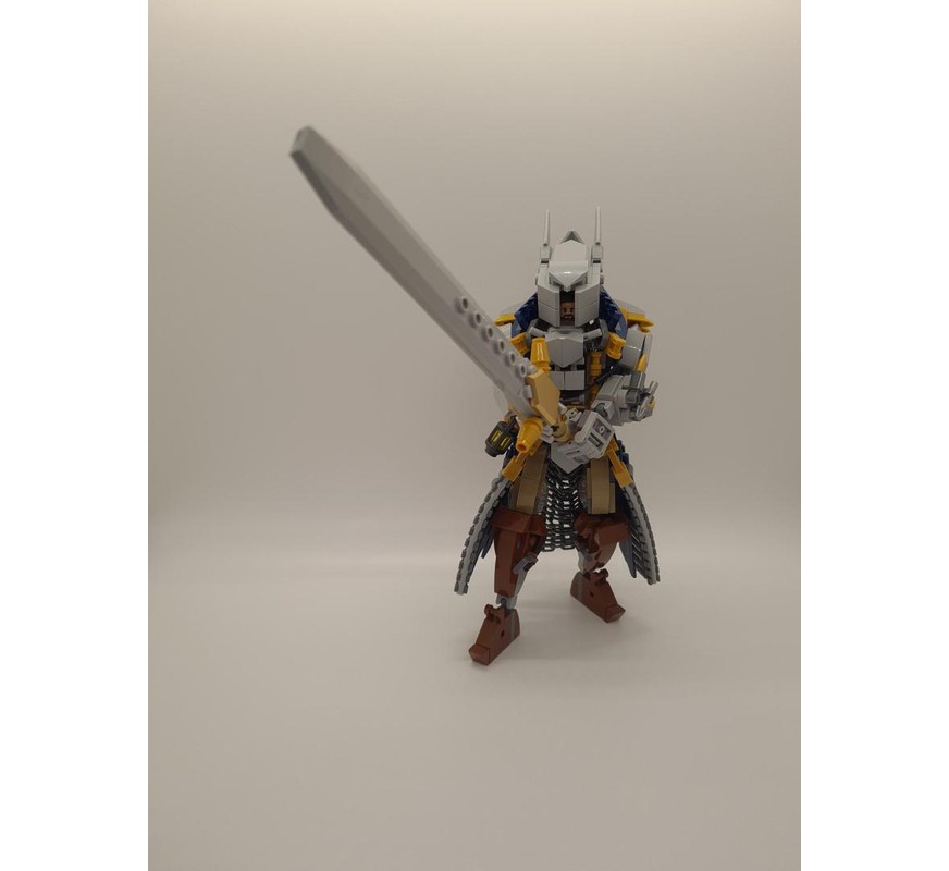 LEGO MOC The Guardian w/ Alt Sword by Moc_Lobster | Rebrickable - Build ...