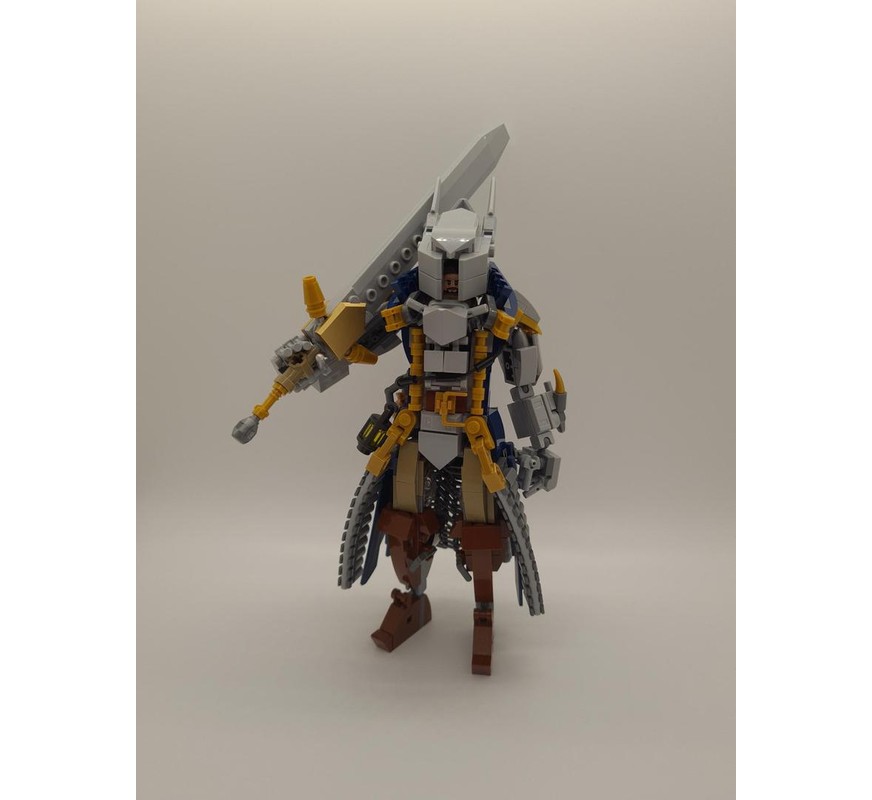 LEGO MOC The Guardian w/ Alt Sword by Moc_Lobster | Rebrickable - Build ...