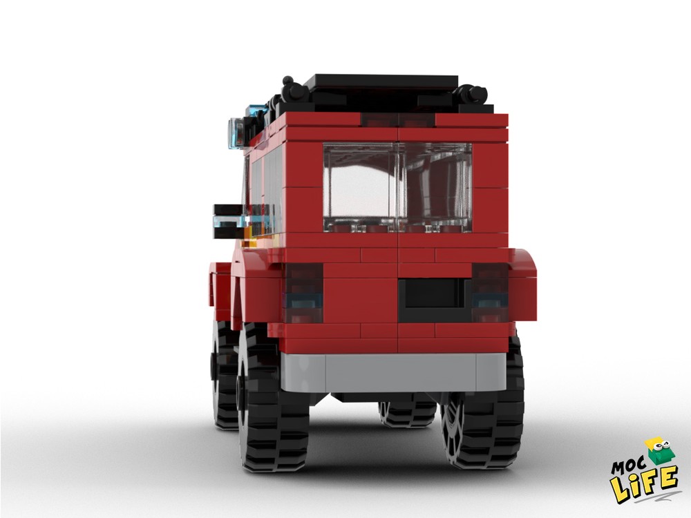 LEGO MOC Ford Econoline E-350 Icelandic ambulance by MocLife ...