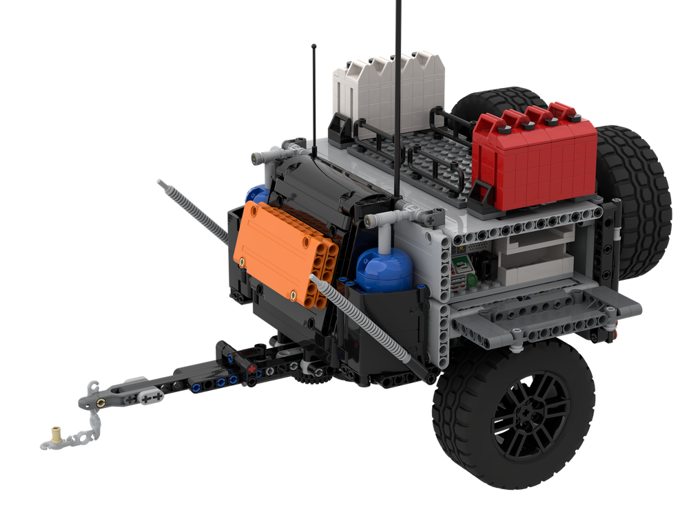 LEGO MOC X1 Mini Trailer by LBBDE | Rebrickable - Build with LEGO