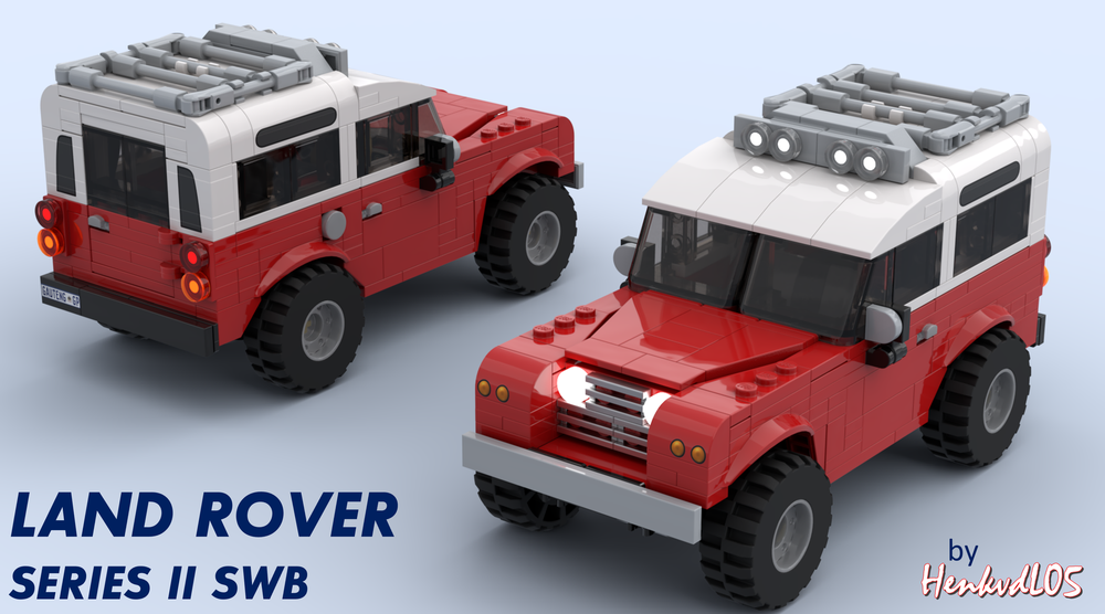 LEGO MOC MOCturnal Land Rover Series II SWB by MOCturnal | Rebrickable ...