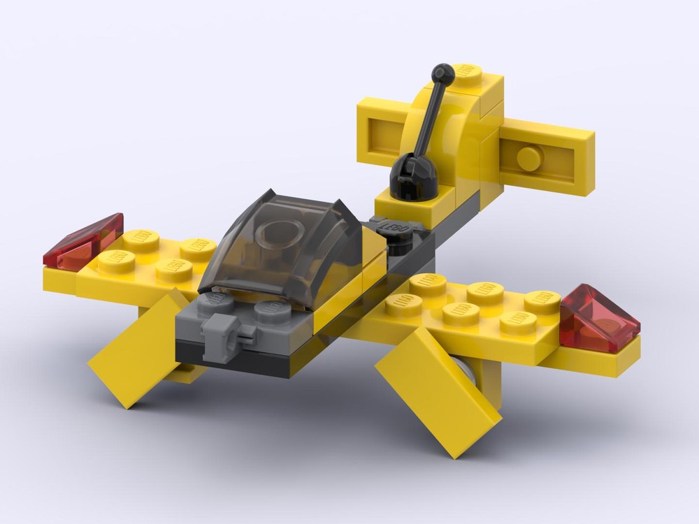 LEGO MOC Airplane by Agent Orange | Rebrickable - Build with LEGO