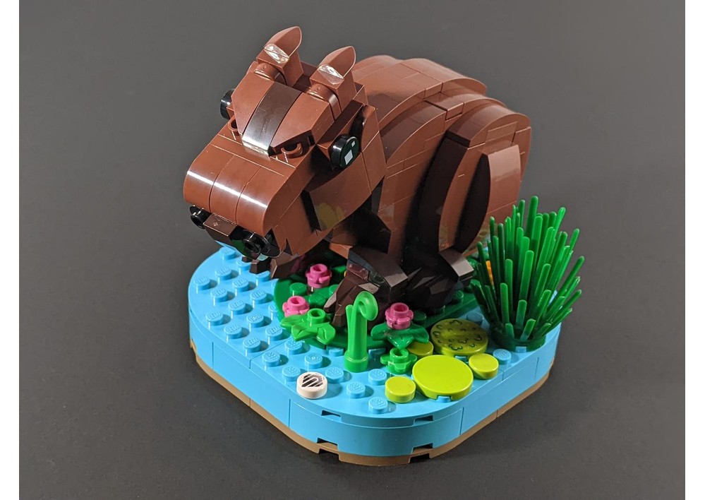 LEGO MOC Capybara Model by apocryphea | Rebrickable - Build with LEGO