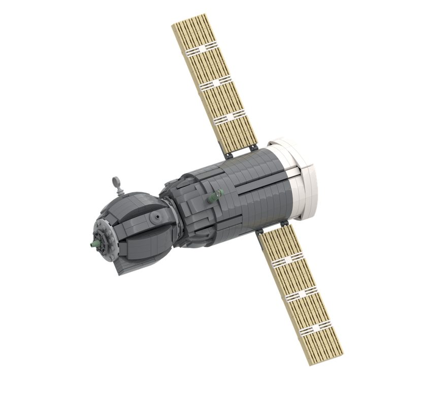 LEGO MOC Soyuz Space Capsule by hyphencubed | Rebrickable - Build with LEGO