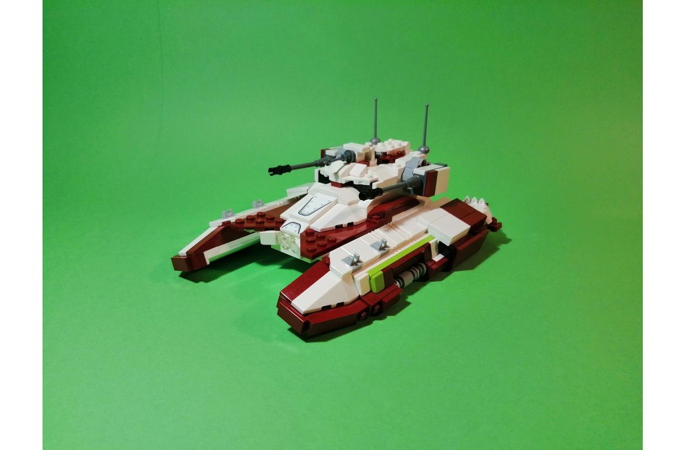 Lego Moc Tx 130 Saber Class Fighter Tank Republic By Thelegowolfpack