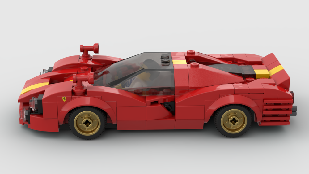 LEGO MOC Ferrari 330 P4 by BrycCars | Rebrickable - Build with LEGO