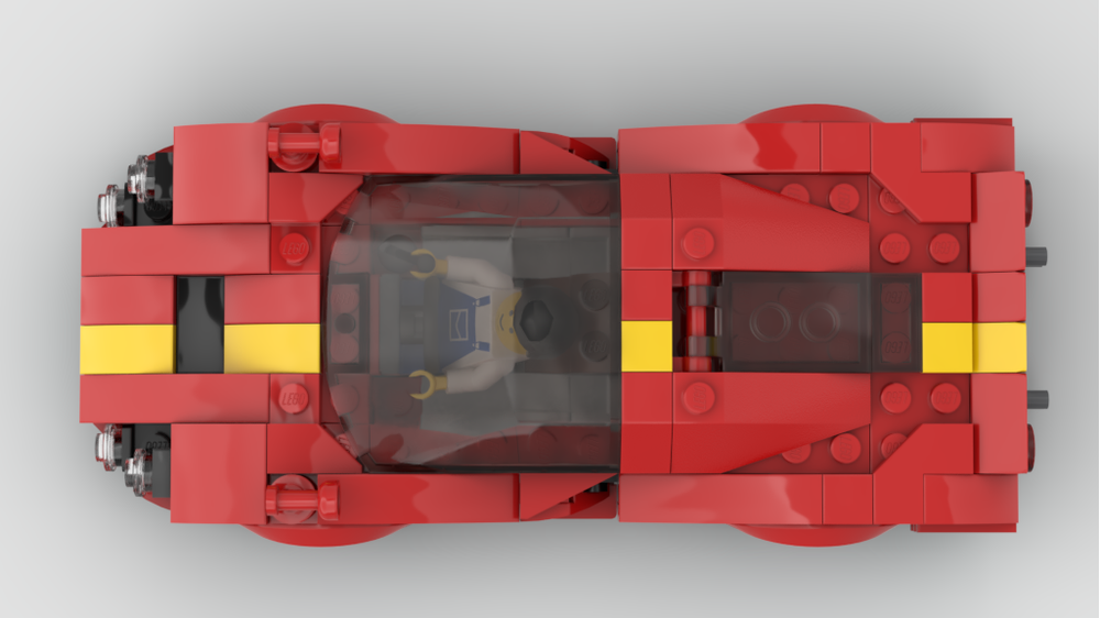 LEGO MOC Ferrari 330 P4 by BrycCars | Rebrickable - Build with LEGO