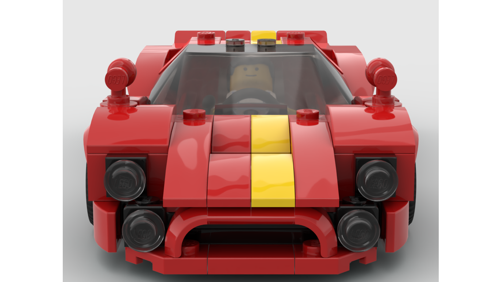 LEGO MOC Ferrari 330 P4 by BrycCars | Rebrickable - Build with LEGO