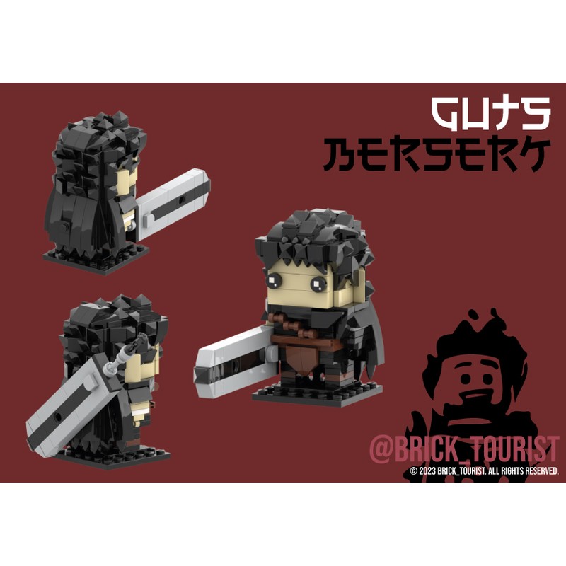 LEGO MOC Guts from Berserk by Brick_Tourist | Rebrickable - Build with LEGO