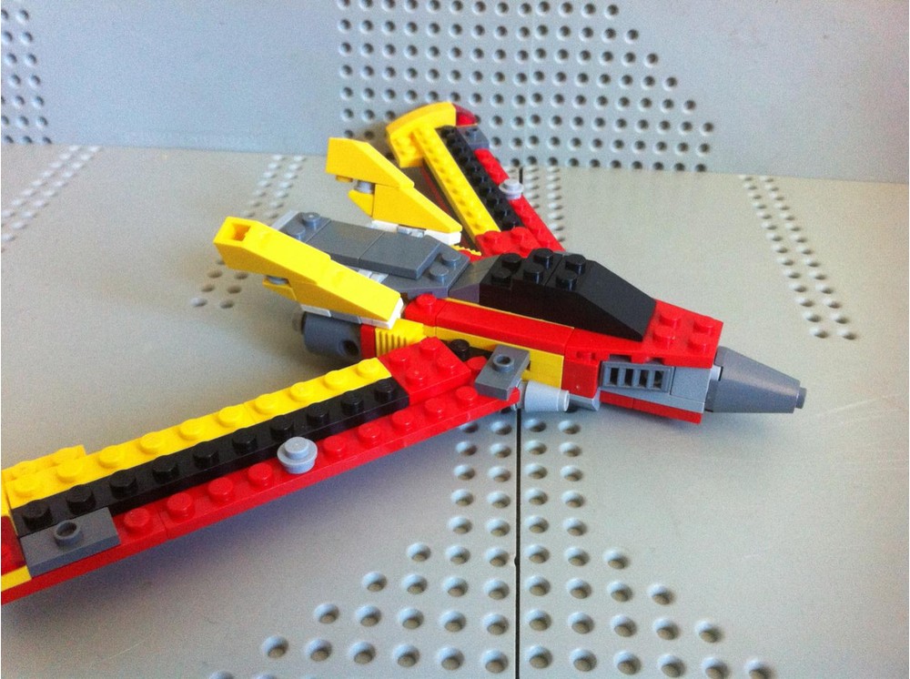 LEGO MOC-10180 5866 Fighter Jet by Turbo8702 | Rebrickable - Build with ...