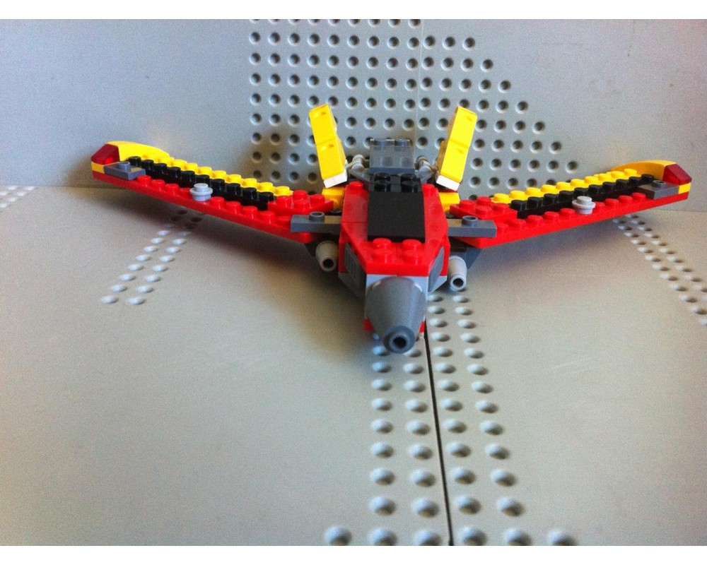 LEGO MOC 5866 Fighter Jet by Turbo8702 | Rebrickable - Build with LEGO