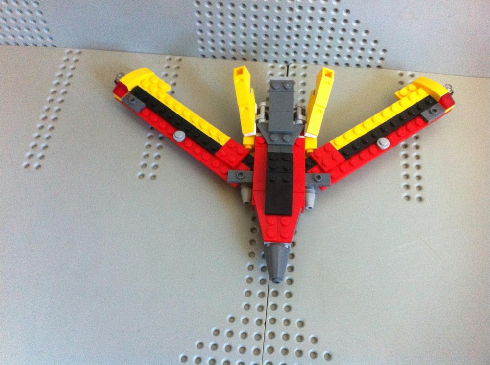 LEGO MOC-10180 5866 Fighter Jet by Turbo8702 | Rebrickable - Build with ...