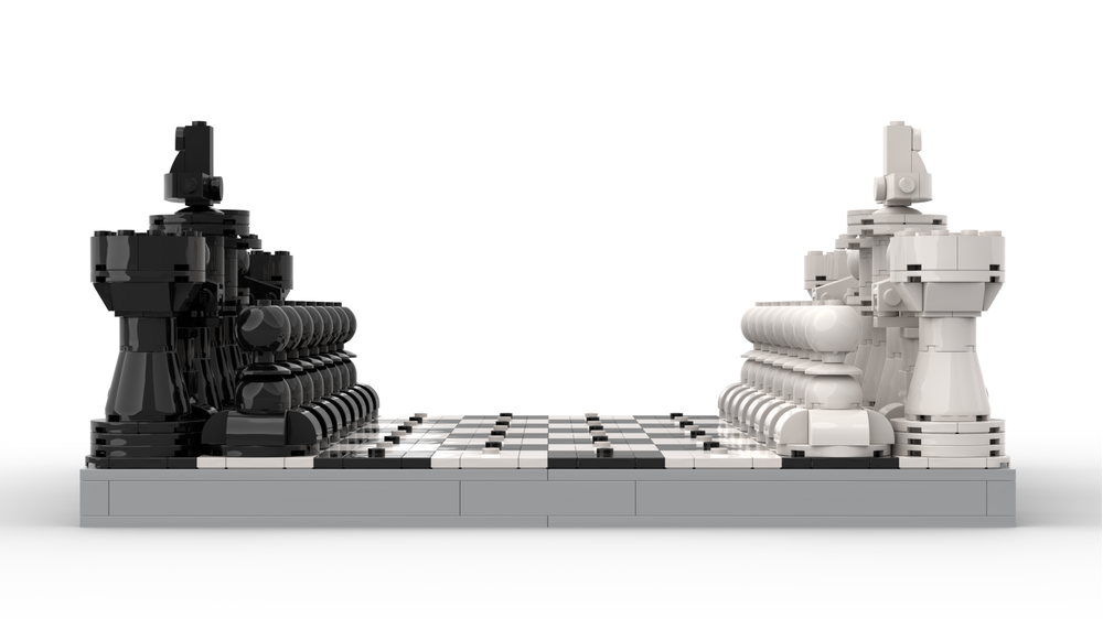 LEGO MOC Chess by RevanBuilds | Rebrickable - Build with LEGO