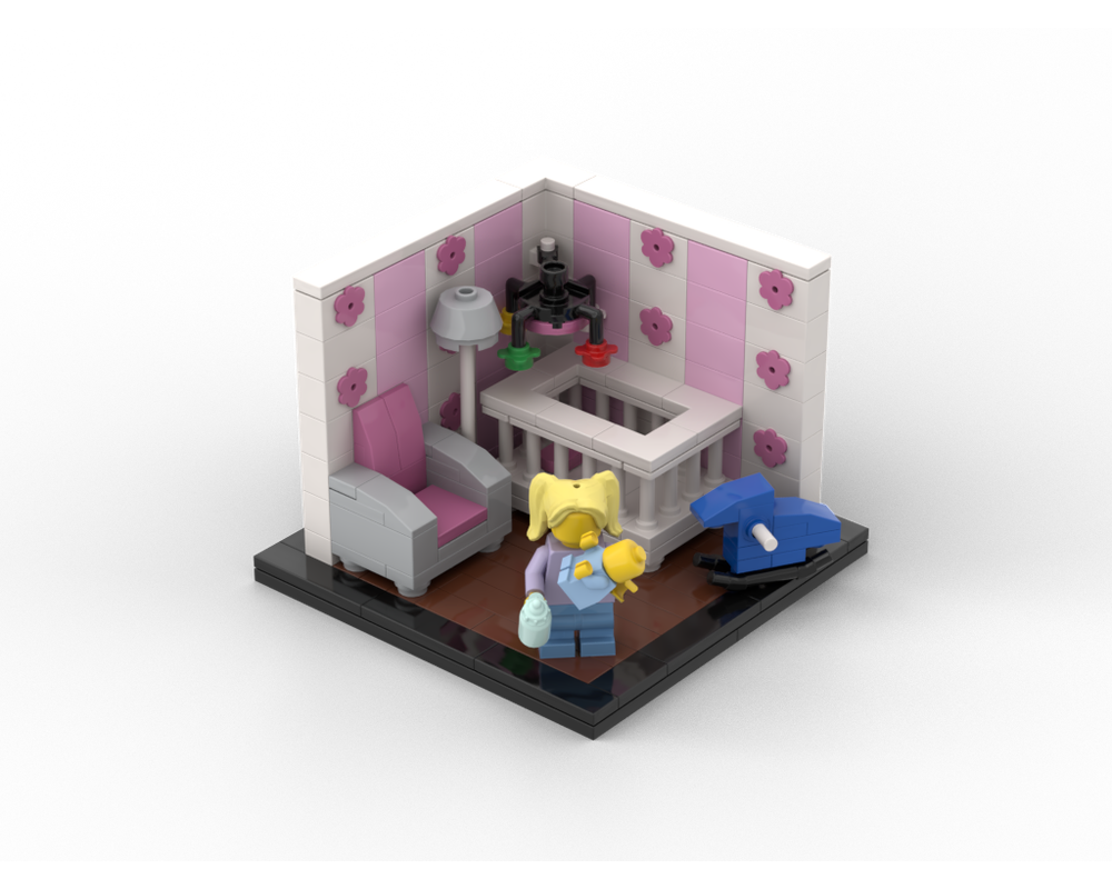 LEGO MOC Display Base for Babysitter by anhdoanngoc1991 | Rebrickable ...