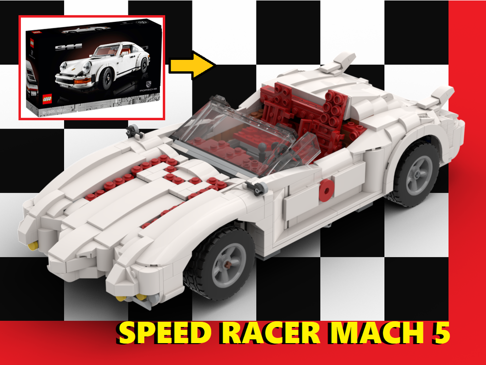 LEGO MOC Speed Racer Mach 5 by CreationCaravan (Brad Barber ...