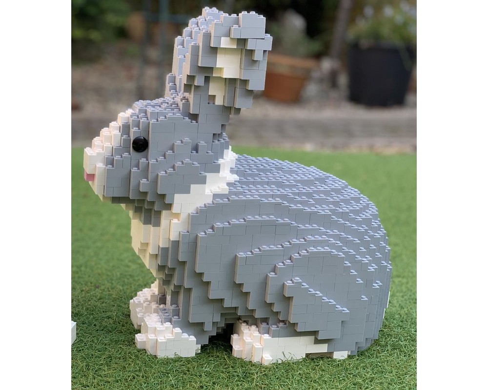 LEGO MOC Large Rabbit by Wilmottslego | Rebrickable - Build with LEGO