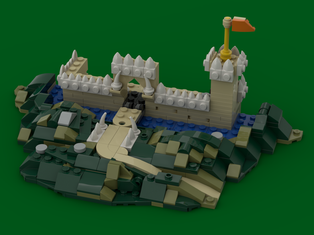 Lego Moc 31121 Micro Castle Diorama By Dafeld Rebrickable Build