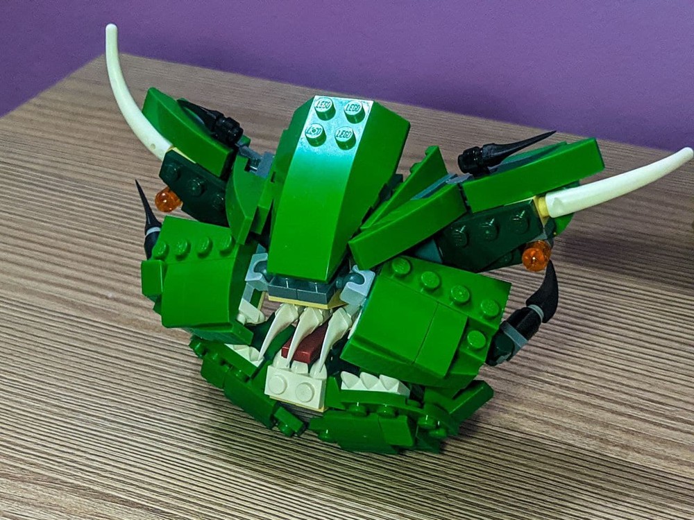 LEGO MOC Angry Face 31058 by Kezif | Rebrickable - Build with LEGO