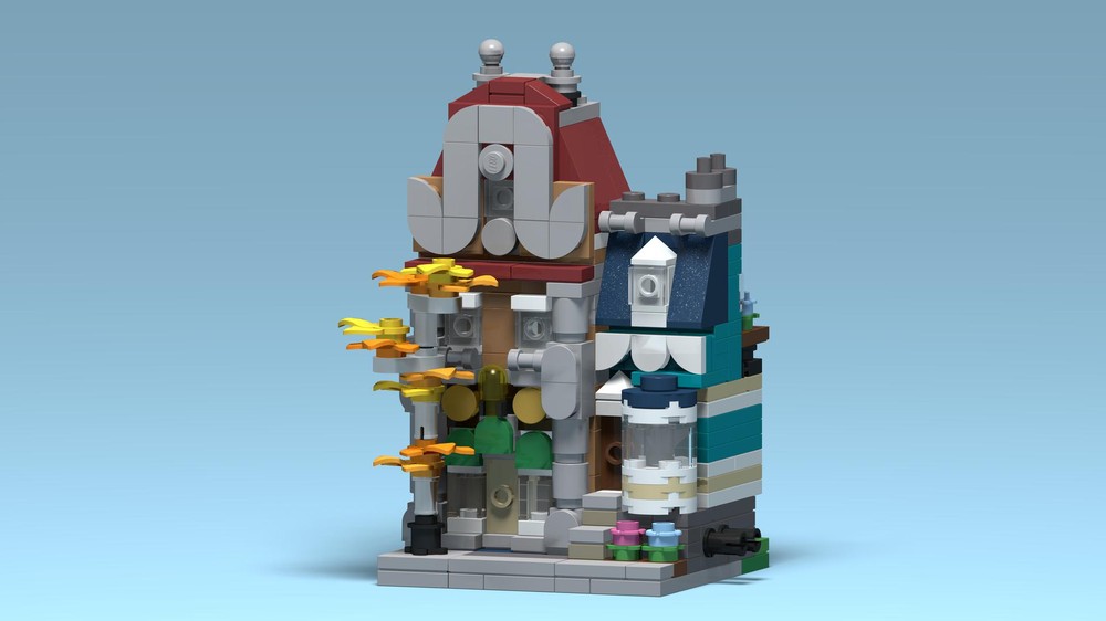 LEGO MOC Birch Bookstore Mini Modular by mattking4 | Rebrickable ...