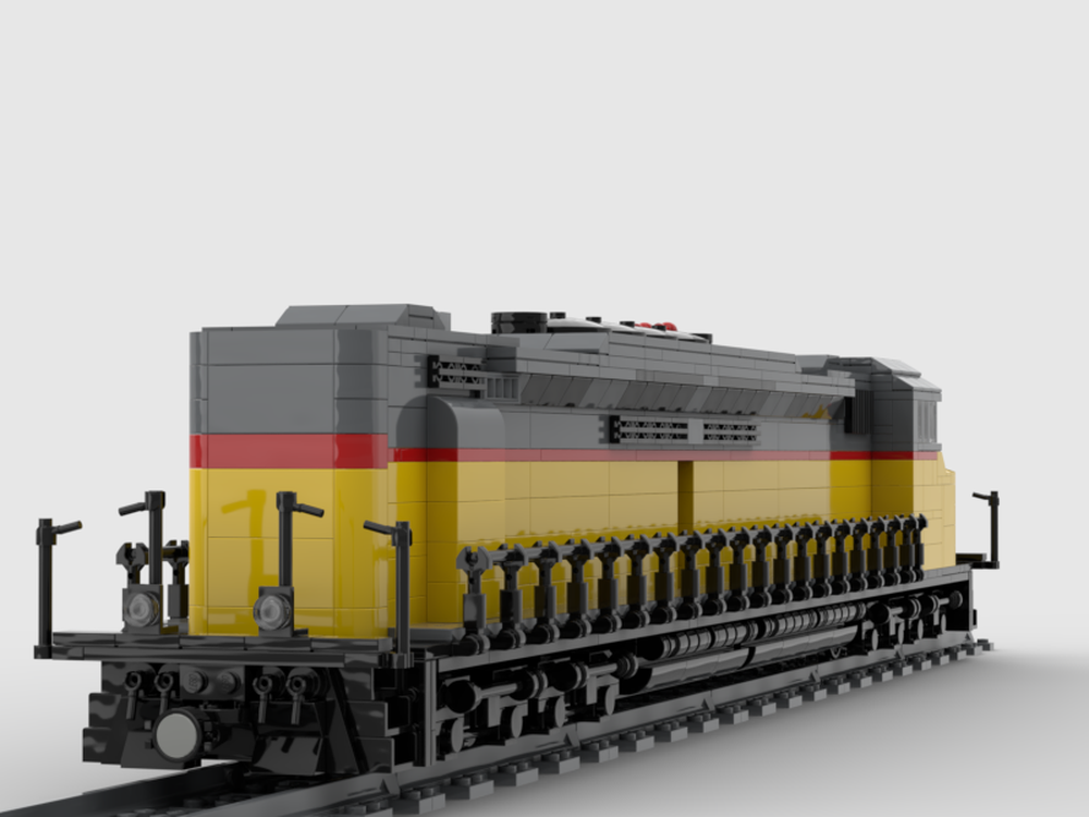 LEGO MOC EMD DDA40X by Your Brick Guy | Rebrickable - Build with LEGO