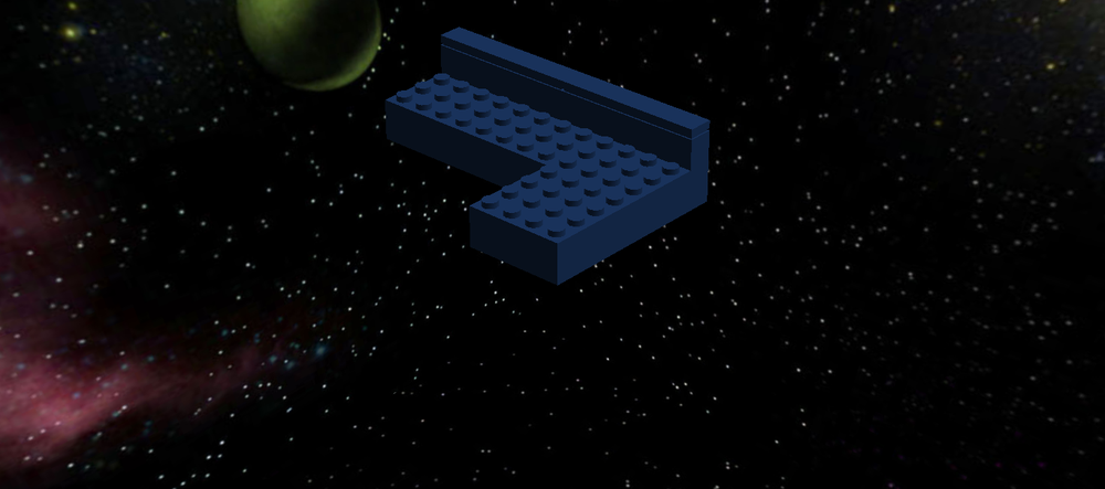 LEGO MOC MODERN BLUE COUCH by shamus.lego | Rebrickable - Build with LEGO