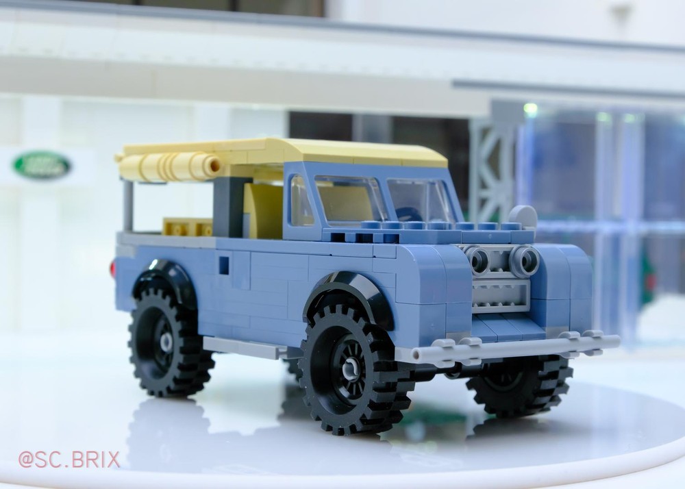 LEGO MOC Land Rover Series II by sc.brix | Rebrickable - Build with LEGO