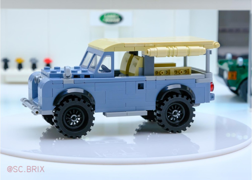 LEGO MOC Land Rover Series II by sc.brix | Rebrickable - Build with LEGO
