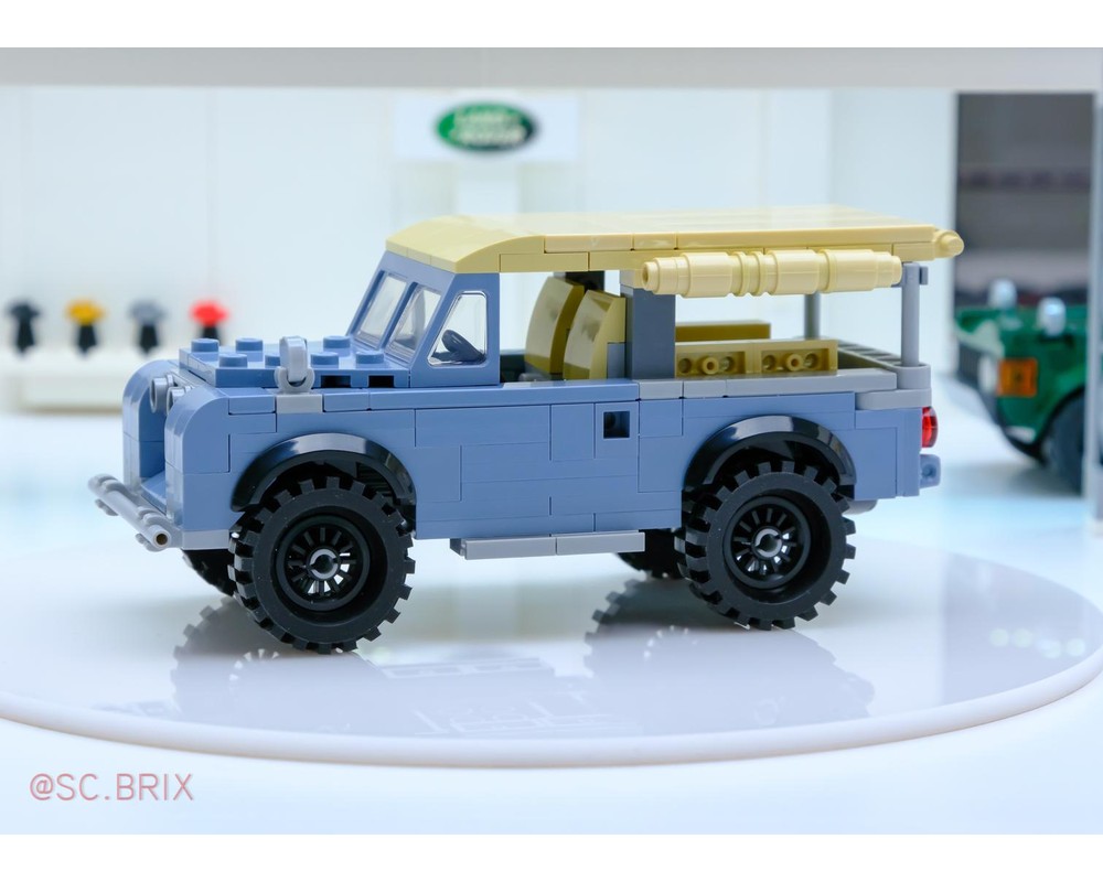 LEGO MOC Land Rover Series II by sc.brix | Rebrickable - Build with LEGO