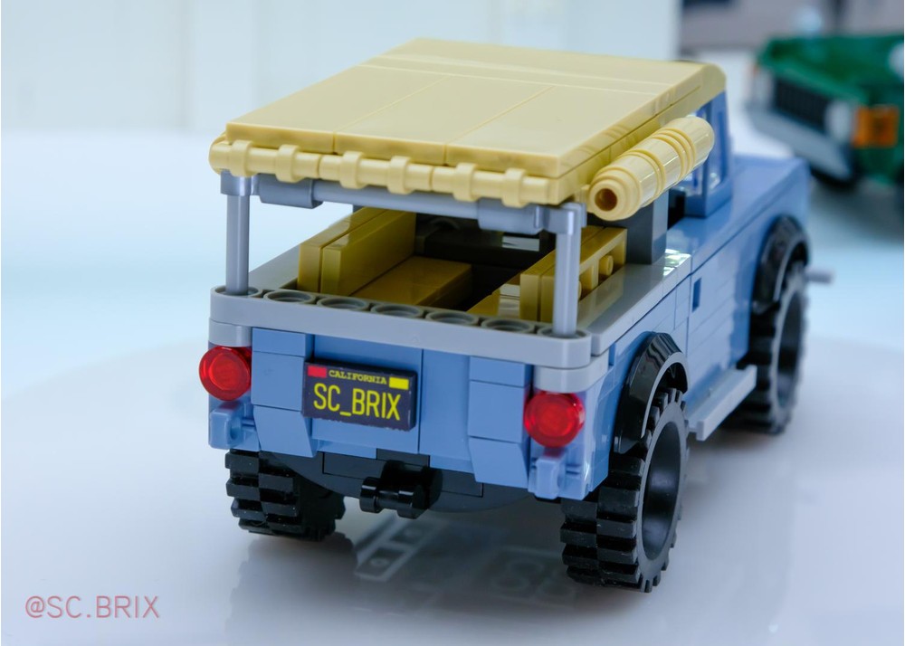 LEGO MOC Land Rover Series II by sc.brix | Rebrickable - Build with LEGO