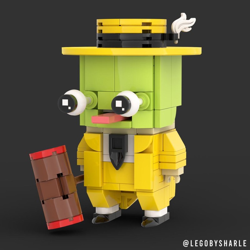 LEGO MOC The Mask - Brickheadz by sharle | Rebrickable - Build with LEGO