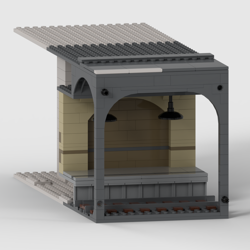 LEGO MOC Basement for moduars: with underground line 2 by Leo G ...