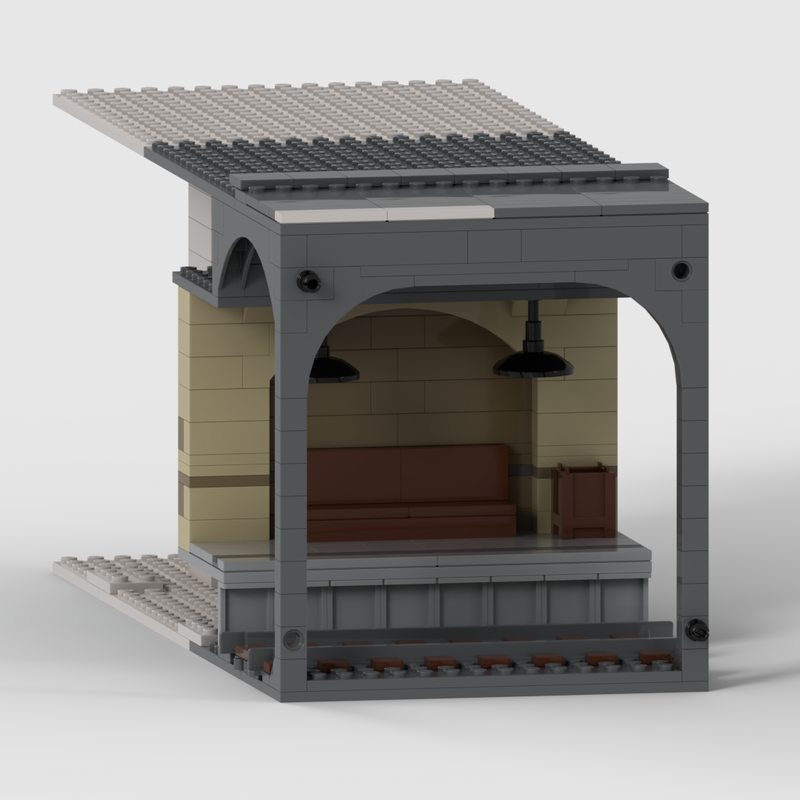 LEGO MOC Basement for moduars: with underground line 3 by Leo G ...