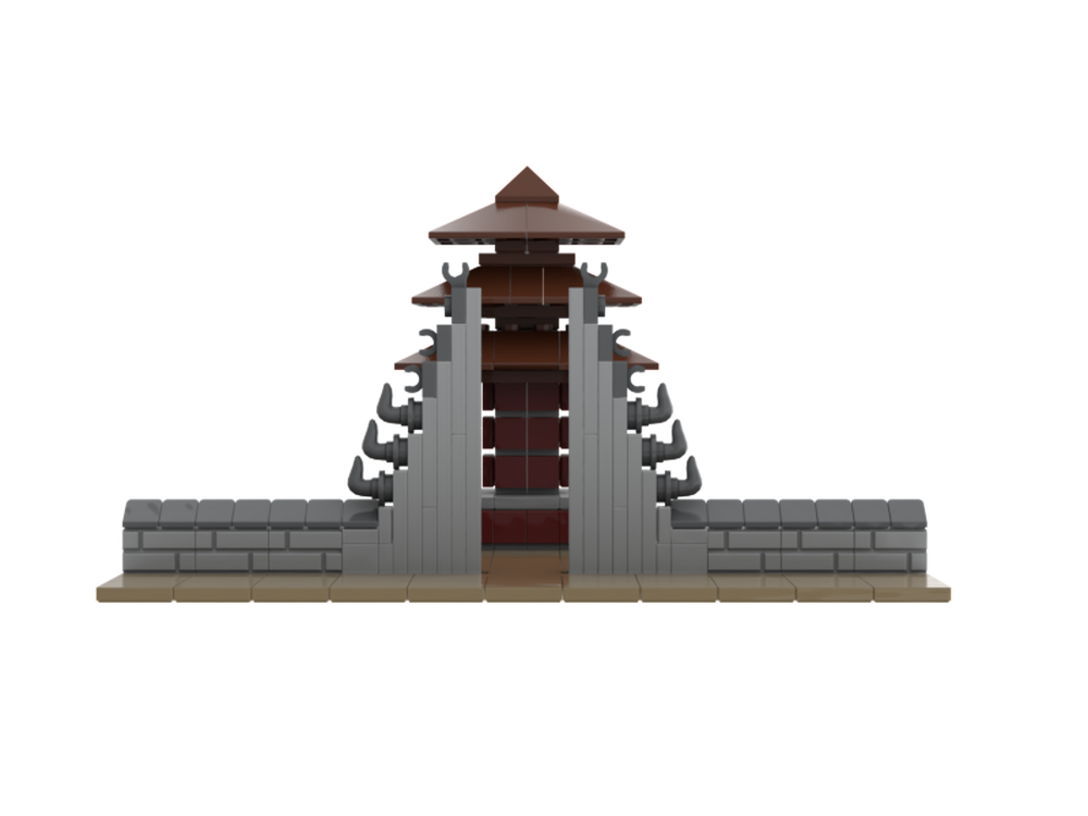LEGO MOC Bali temple by eisi77 | Rebrickable - Build with LEGO