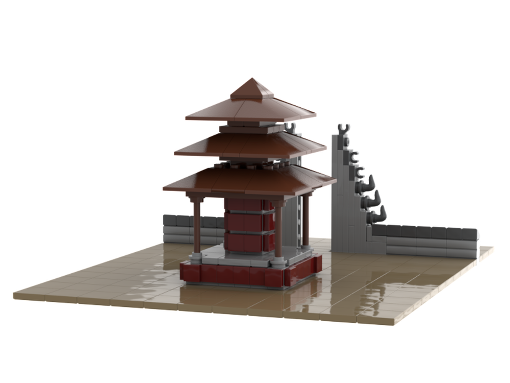 LEGO MOC Bali temple by eisi77 | Rebrickable - Build with LEGO