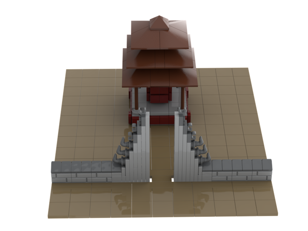 LEGO MOC Bali temple by eisi77 | Rebrickable - Build with LEGO
