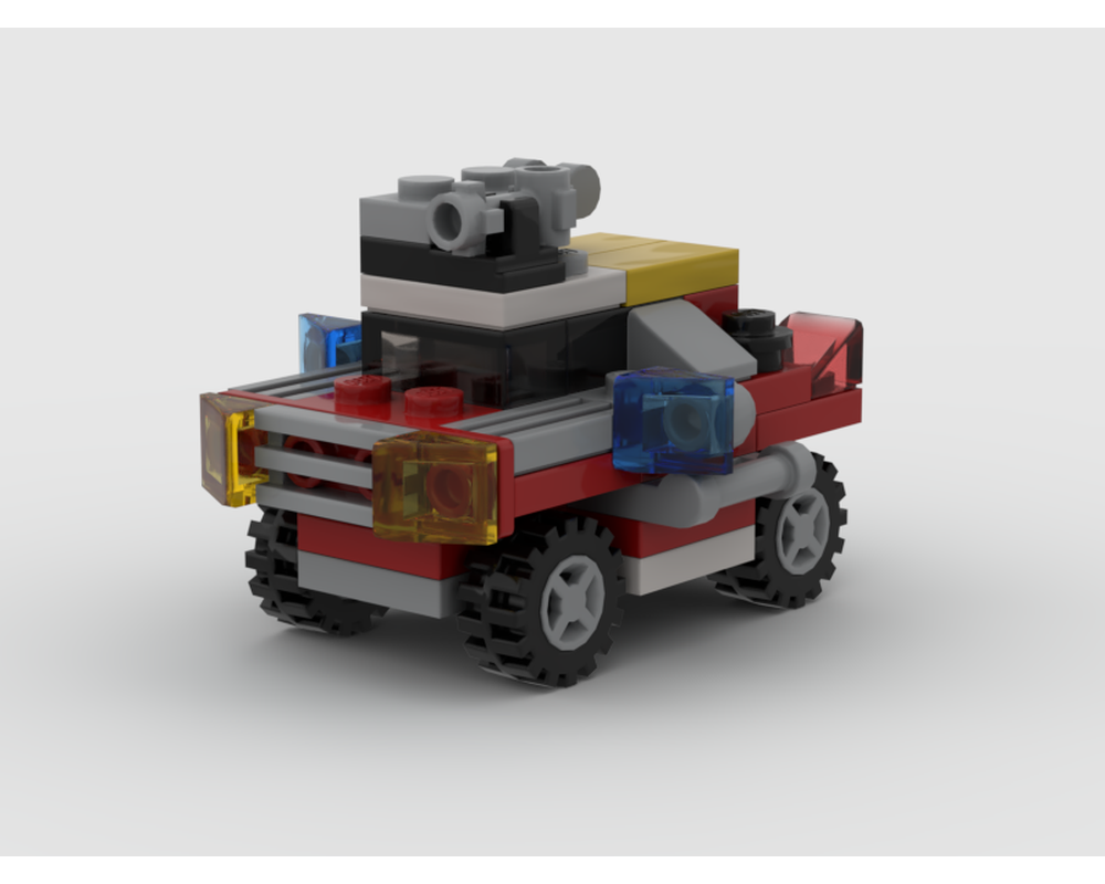LEGO MOC Armored car by Silm4ril | Rebrickable - Build with LEGO